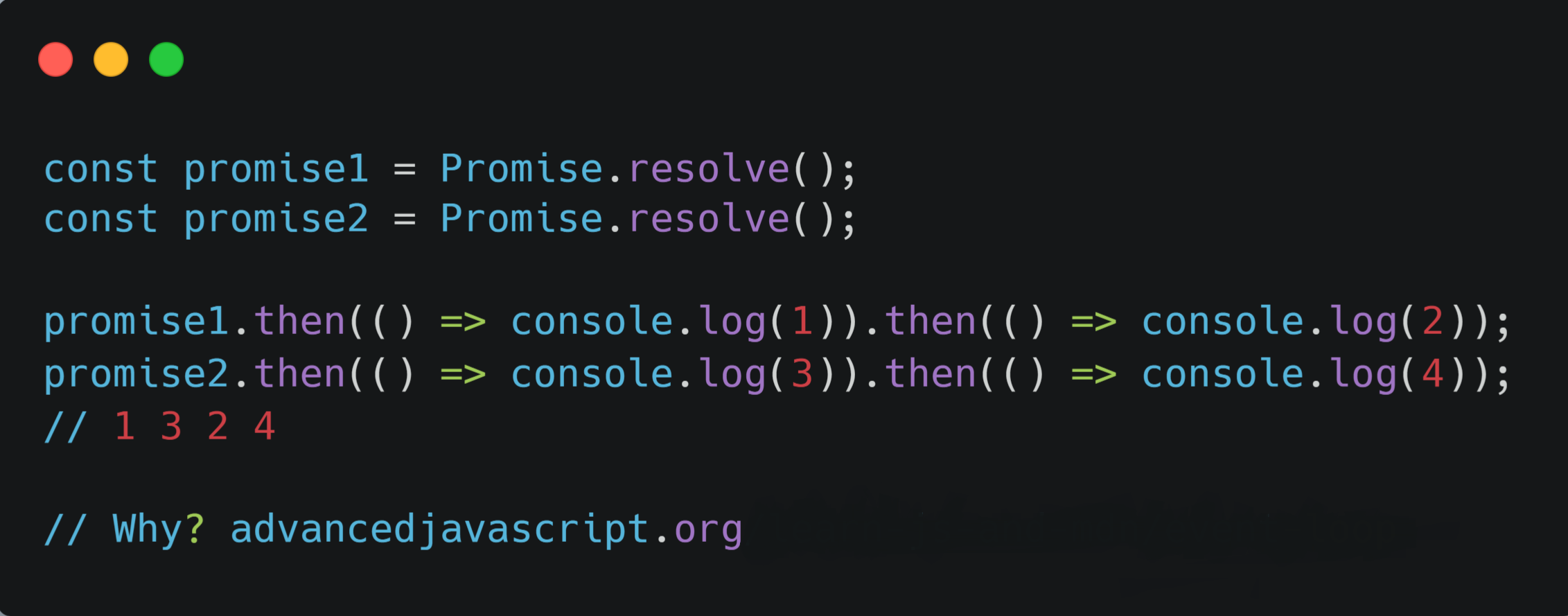 Advanced JavaScript Code Examples Advanced JavaScript Code Examples